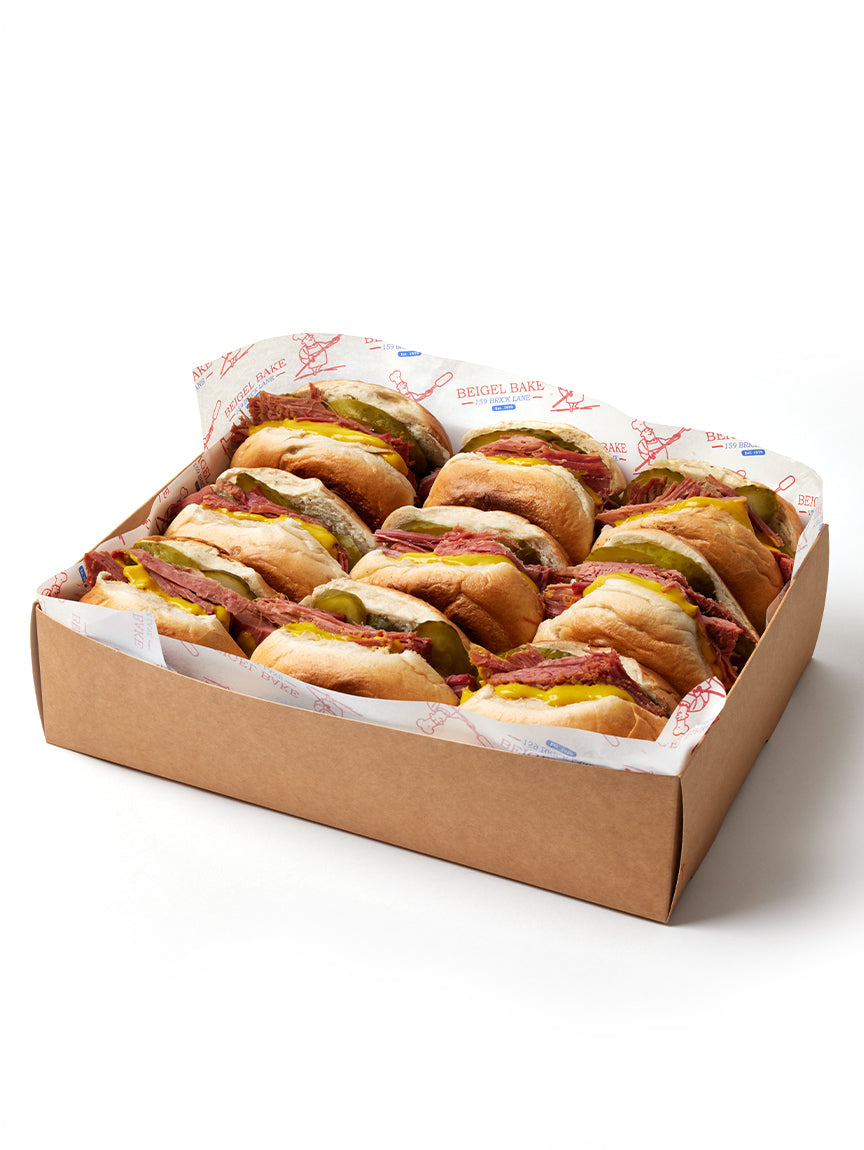 Salt Beef Platter (9 Servings) – Beigel Bake